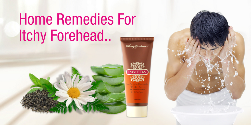 KNOW THE CAUSES, SYMPTOMS AND TREATMENT FOR ITCHY FOREHEAD - Inveda