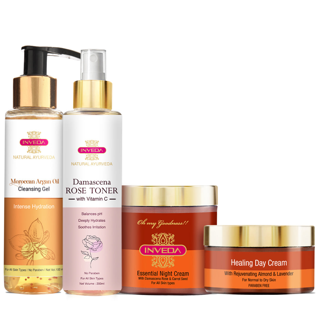 Buy Complete Day & Night Skincare Kit For Women - Inveda