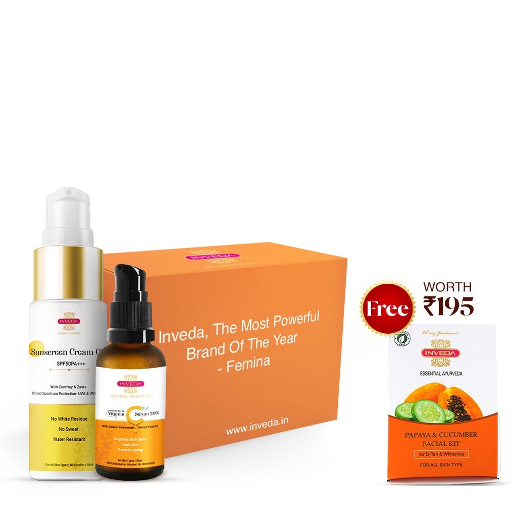 Shop Sun Protection Kit for Youthful Skin - Inveda